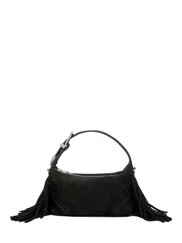 Ermanno Scervino Fringed Tote - Black