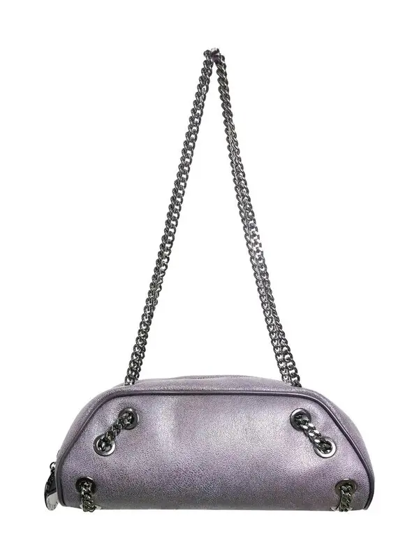 Stella McCartney Falabella Bowling Shoulder Bag - Purple