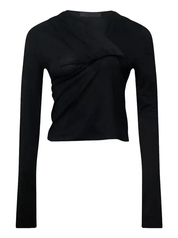 YCH Asymmetrical Top - Black