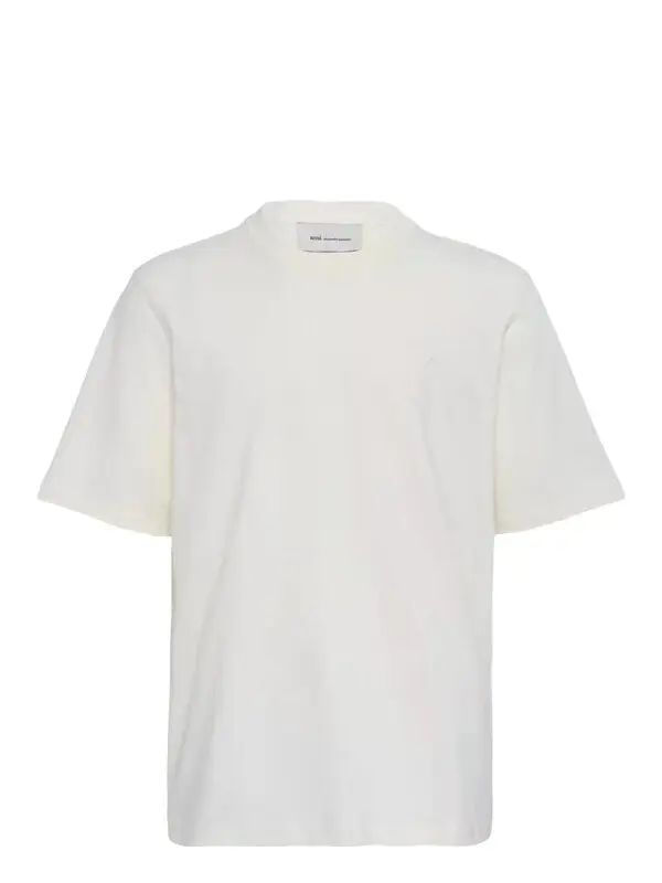 Ami Logo-embossed T-shirt - White