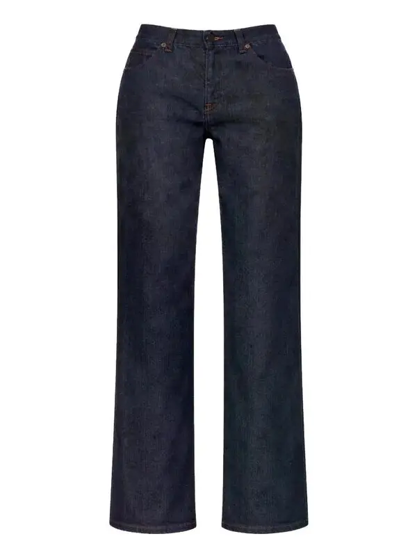 THE ROW Denim Trousers - Blue