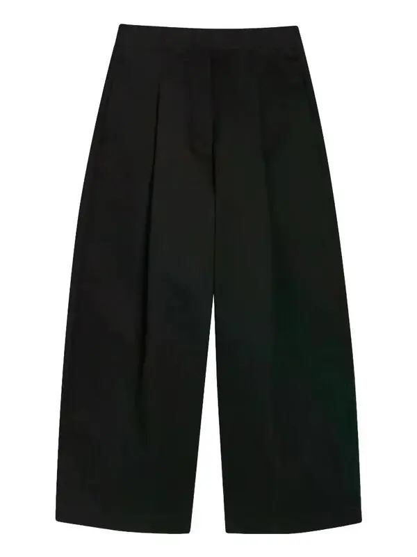 Studio Nicholson Dordoni Pleated Trousers - Black