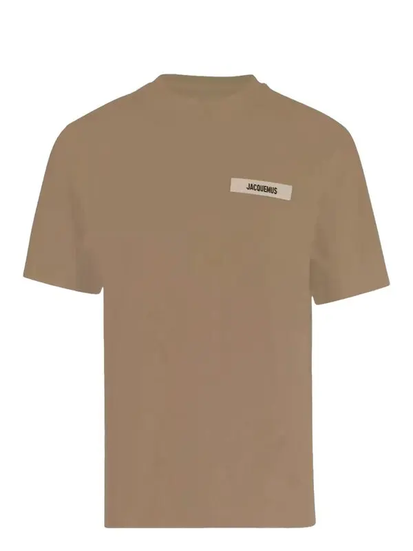 Jacquemus Gros Grain T-shirt - Neutrals