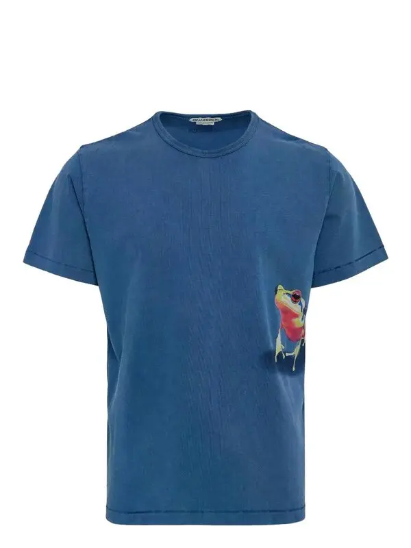 JW Anderson Peeking Frog T-shirt - Blue