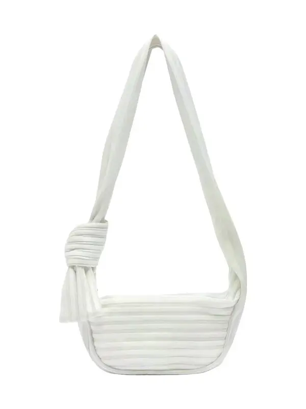 Issey Miyake Knot-detail Shoulder Bag - White