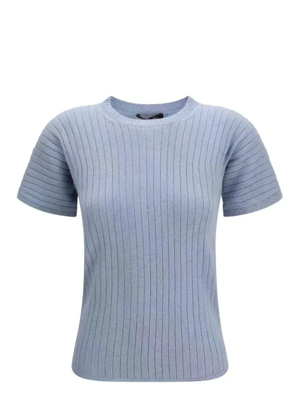 Loro Piana Coste Crew-neck Sweater - Blue