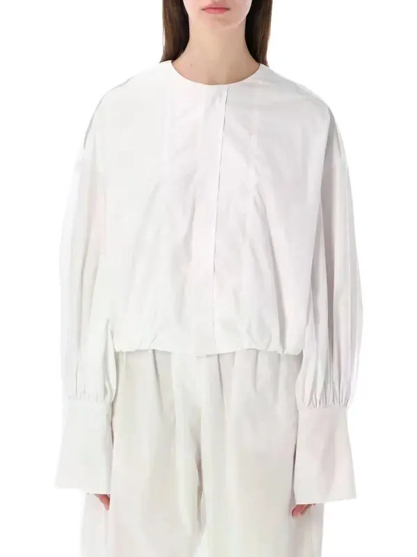THELATEST Diana Long-sleeve Blouse - White