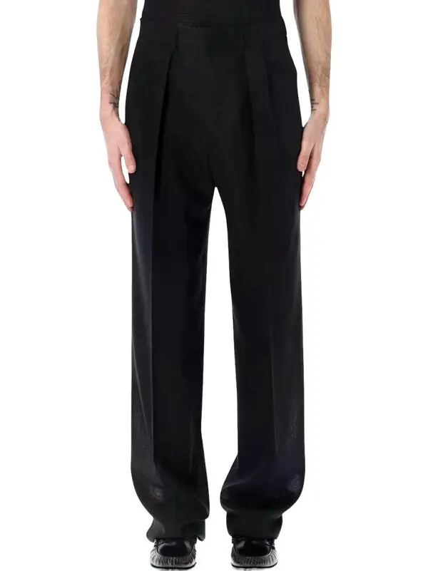 TOM FORD Pleated Trousers - Black