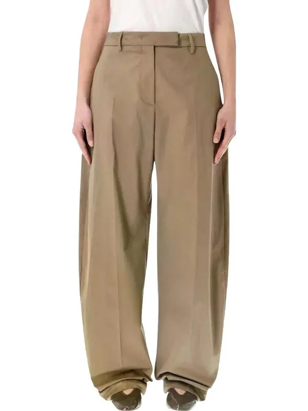 THELATEST Dina Belt-loop Trousers - Neutrals