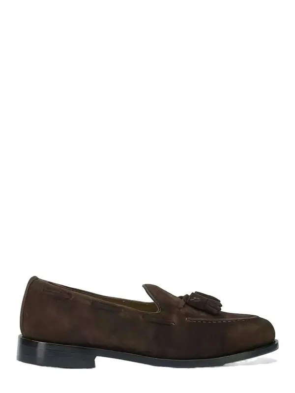 SEBAGO Tassel Leather Flat Shoes - Brown