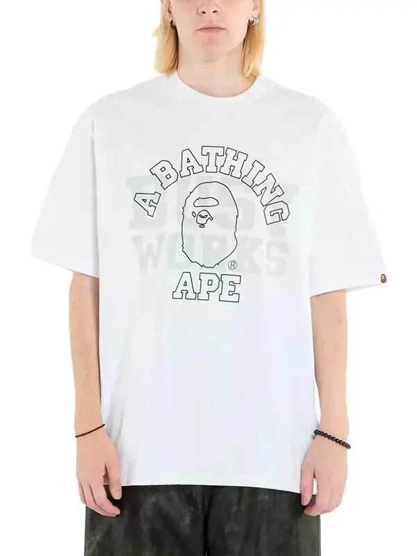 A BATHING APE Relaxed-fit T-shirt - White