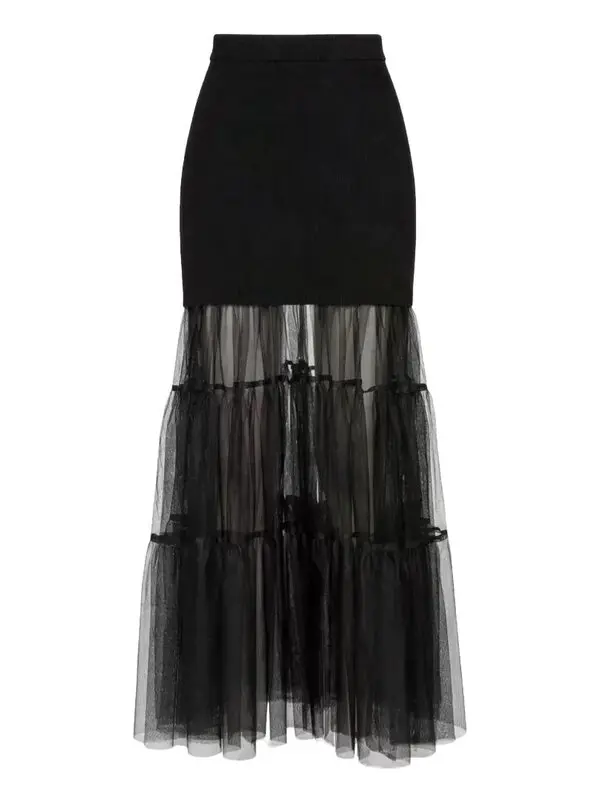 Sea Seraphine Tulle Skirt - Black