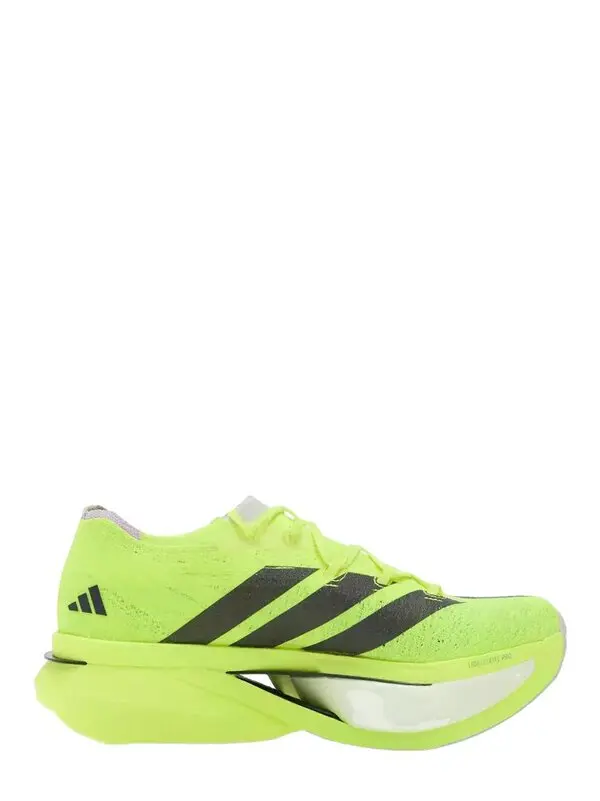 Adidas Adizero Prime X3 Logo-print Sneakers - Yellow