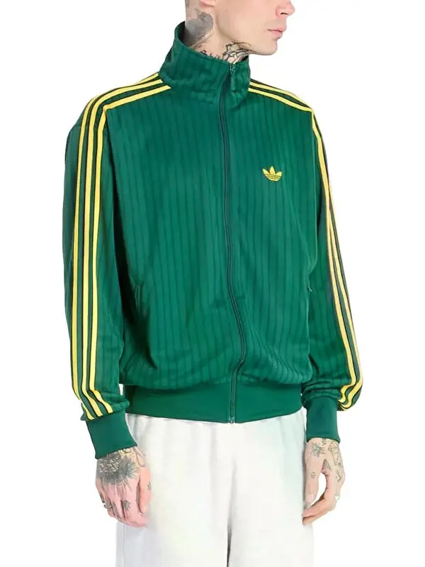 Adidas Three-stripes Sweatshirt - Green
