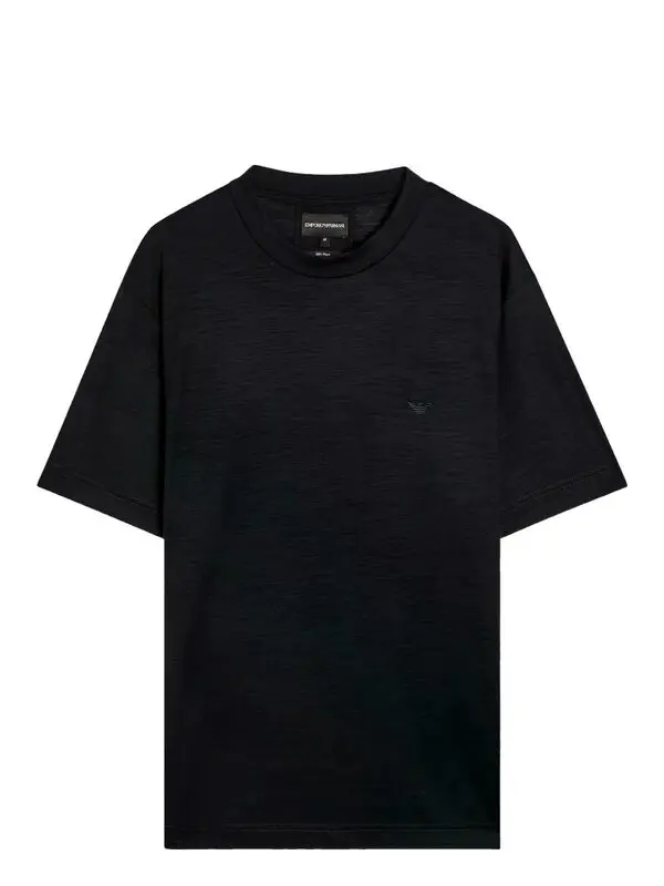 Emporio Armani Logo-detail T-shirt - Blue