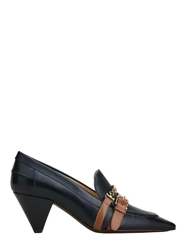 TOD'S Pointed Leather Pumps - Black