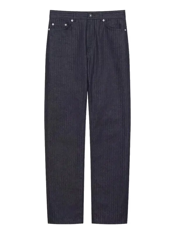 Givenchy Button-fastening Trousers - Blue