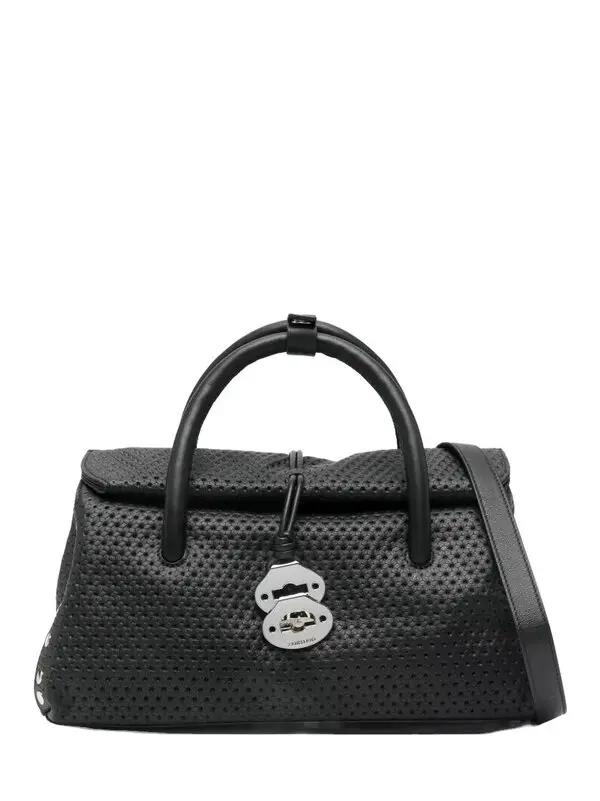 ZANELLATO Dotta Casa Venissa Textured Tote Bag - Black