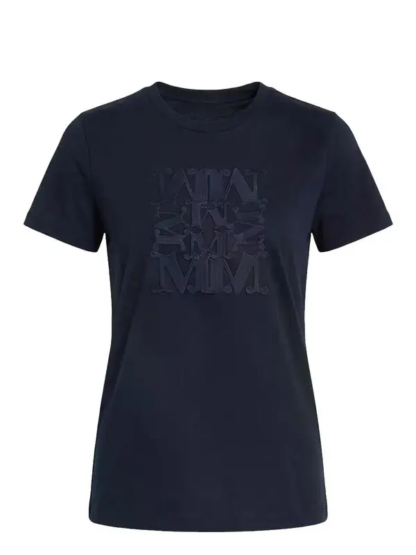 Max Mara Graphic Print T-shirt - Blue