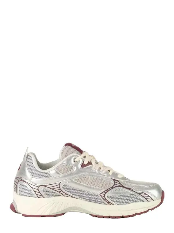 MERCER Panelled Sneakers - Silver
