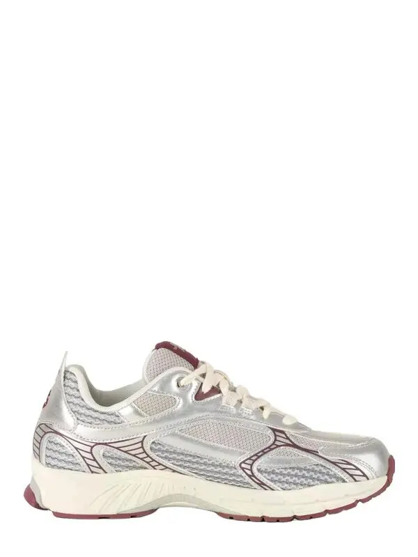MERCER Panelled Sneakers - Silver