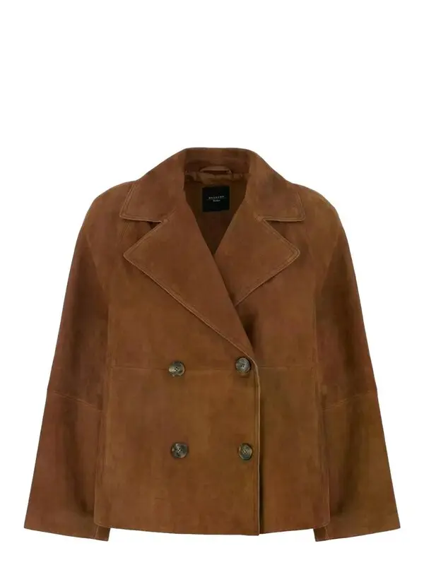 Max Mara Double-breasted Jacket - Brown