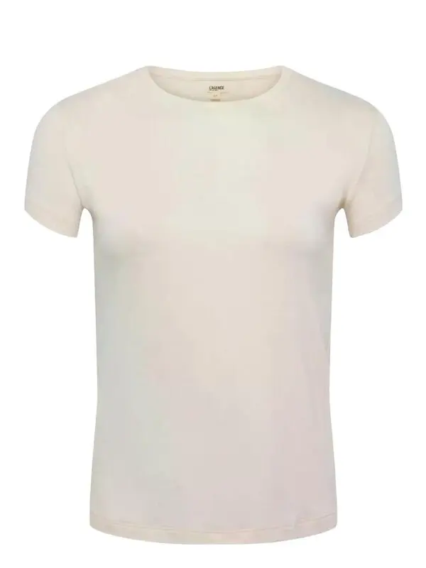 L'Agence Ressi Crew-neck T-shirt - Neutrals