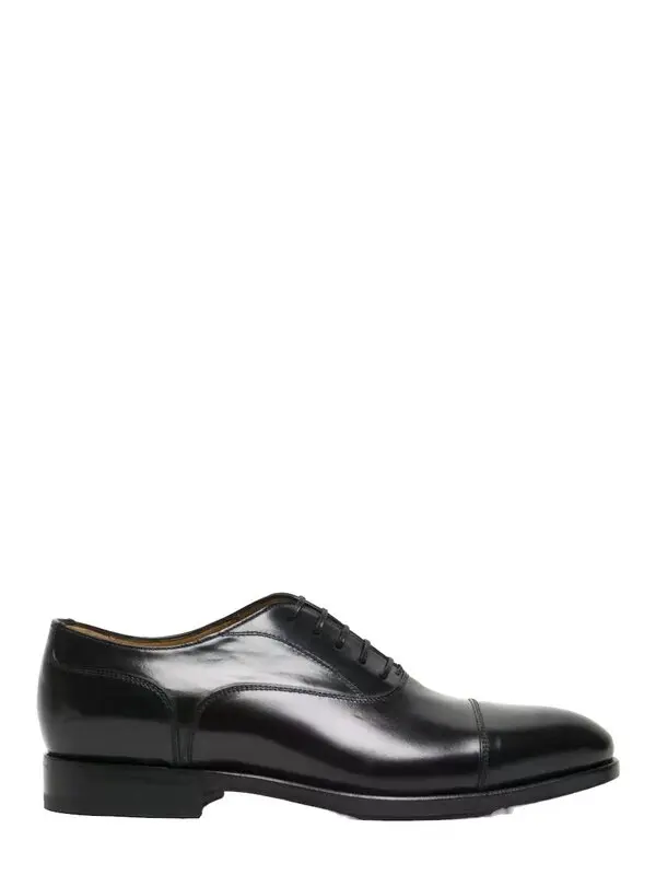 ORTIGNI Cap-toe Oxford Shoes - Black