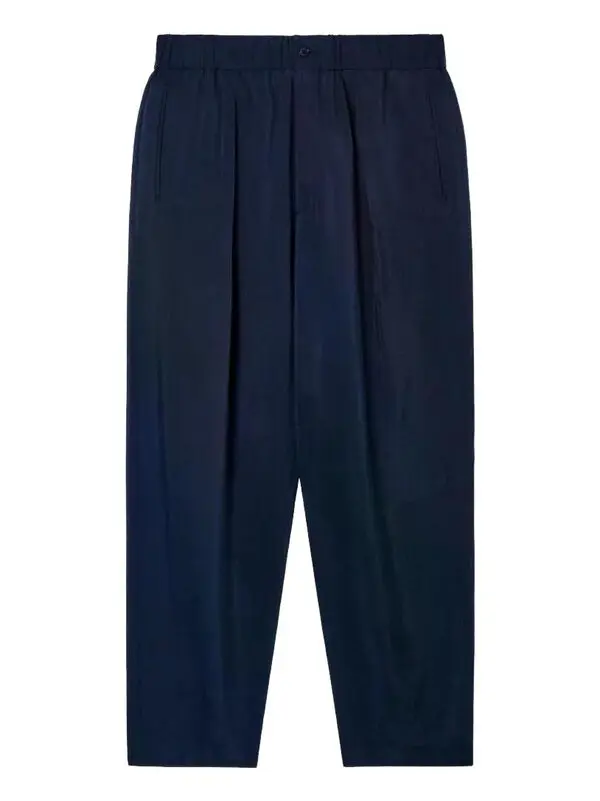 Giorgio Armani Pleated Trousers - Blue