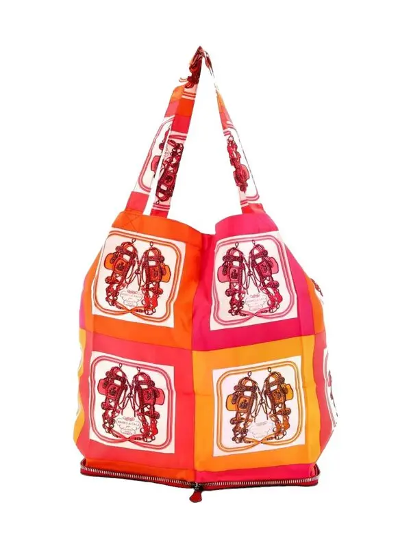 Hermès Silky Pop Printed Tote Bag - Multicolour