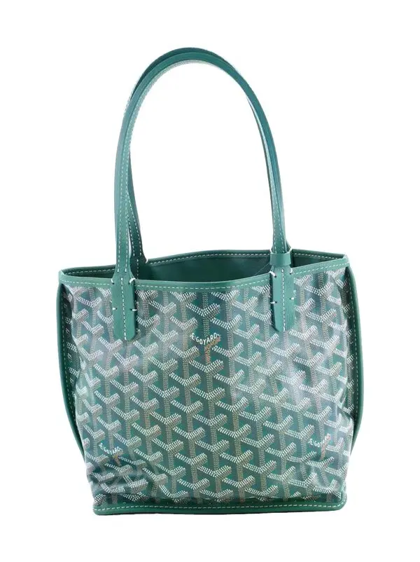 Goyard Anjou Reversible Mini Satchel - Green