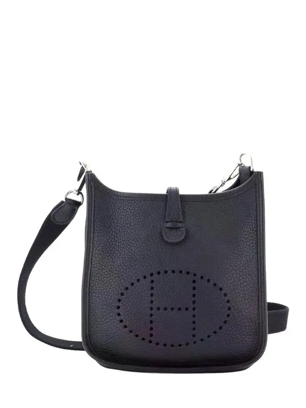 Hermès Evelyne Tpm Crossbody Bag Clemence Gen Iii - Black