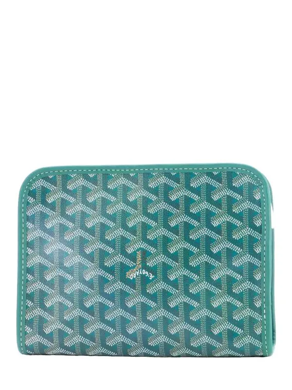 Goyard Jouvence Toiletry Pouch Coated Canvas Pm - Green