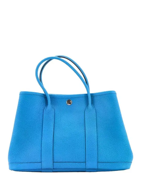 Hermès Garden Party 30 Tote Bag Leather - Blue
