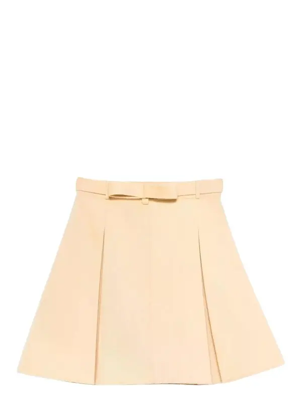 ALICIA AUDREY Louisa Mini Skirt - Yellow