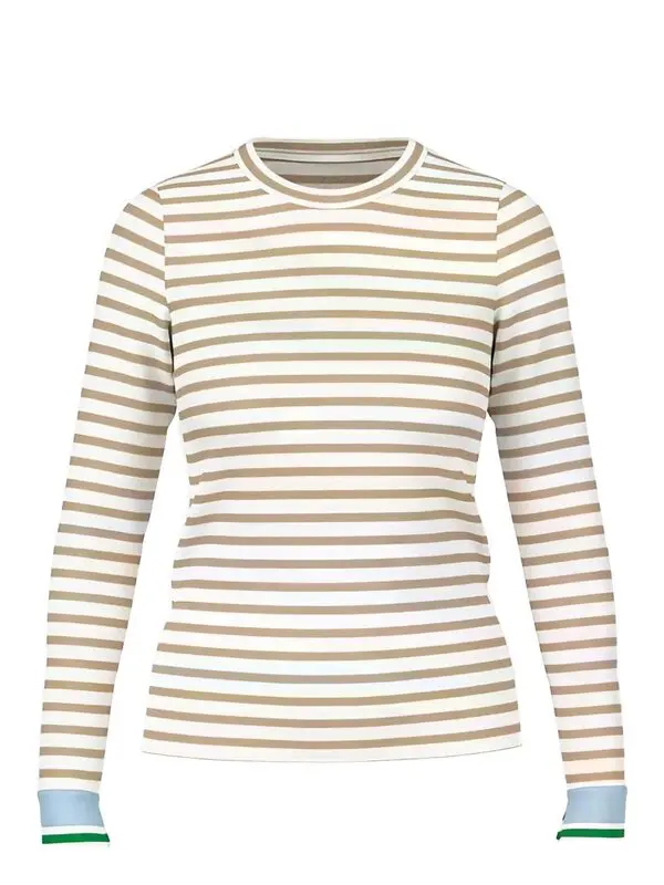 MARCCAIN Striped Sweater - White