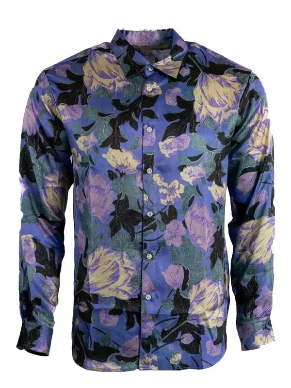 ERL Floral Shirt - Purple