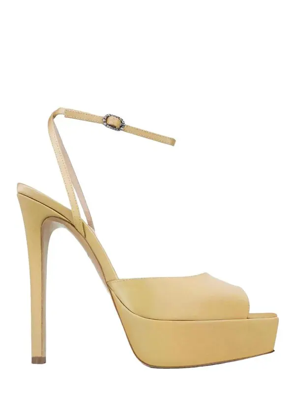 ANDREA WAZEN Loulou Platform Sandals - Gold