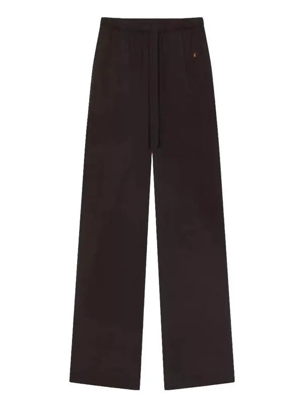 Eterne Drawstring Track Pants - Brown