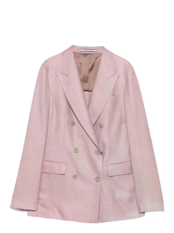 Tagliatore Double-breasted Blazer - Pink