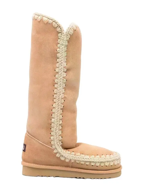 Mou Eskimo Suede Boots - Neutrals