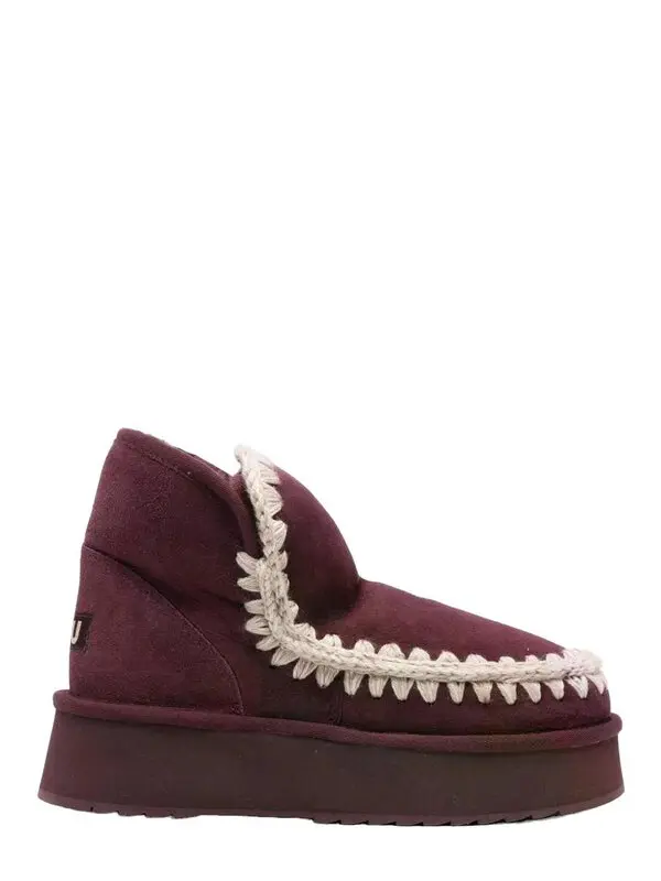Mou Moni Eskimo Platform Boots - Purple