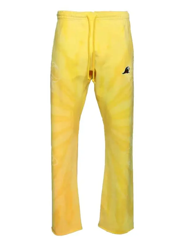 HELLSTAR Drawstring Track Pants - Yellow