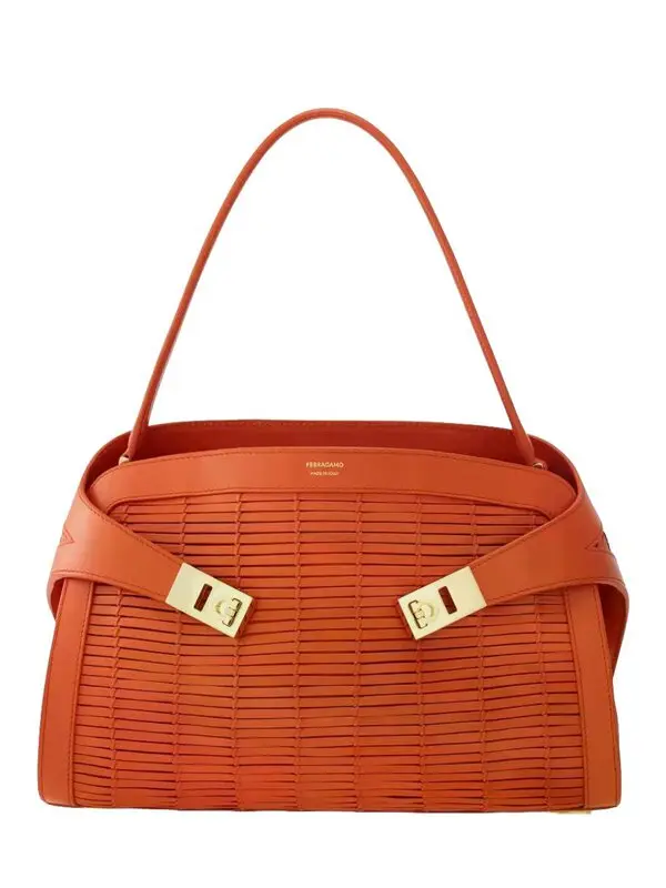 FERRAGAMO Hug Handbag - Orange