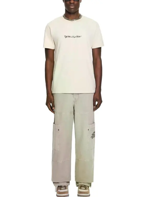 Off-White Arrow Script T-shirt - Neutrals