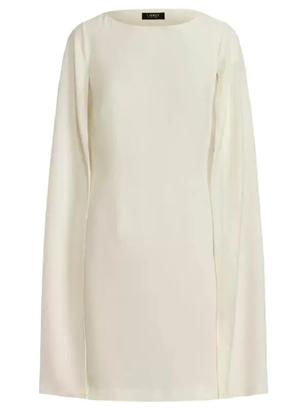 Ralph Lauren Split-sleeve Mini Dress - Neutrals