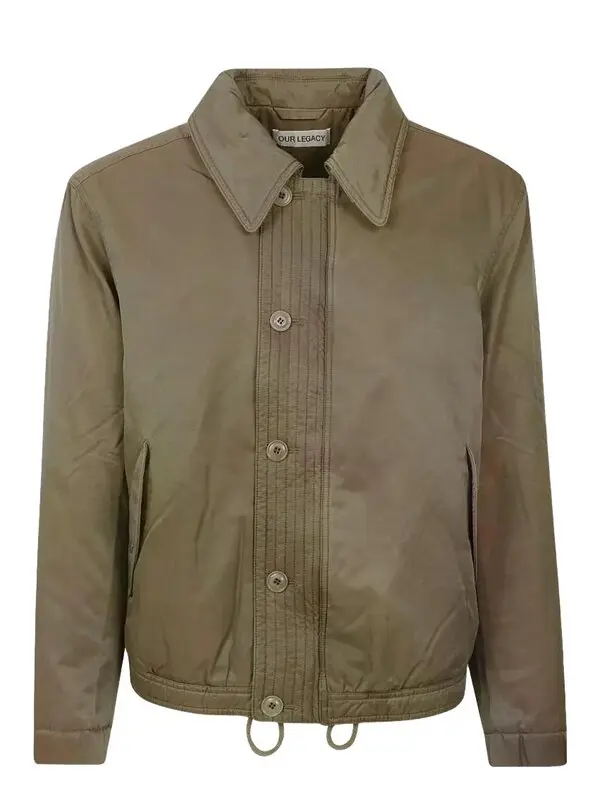 Our Legacy Buttoned Auto Jacket - Green