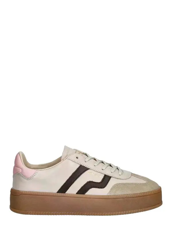Gant Cuzmani Suede Stripe Sneakers - Neutrals