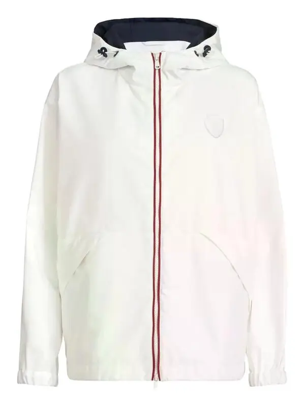 Brunello Cucinelli Nylon Hooded Outerwear Jacket - White