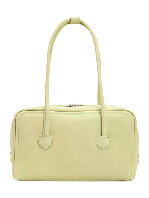 MARGESHERWOOD Soft Boston Leather Bag - Green